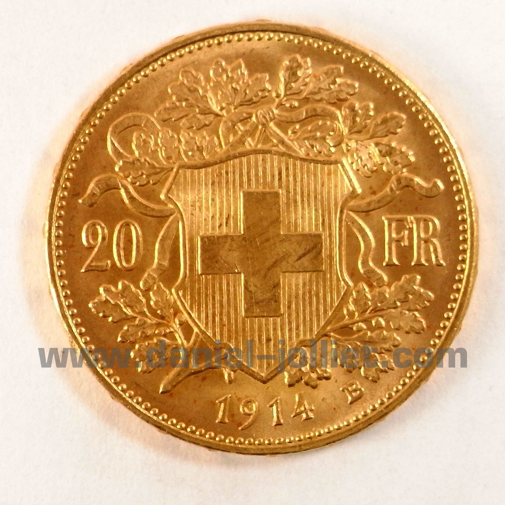 Vreneli 20 Francs 1914 | Prix 735.35 CHF | 20 francs Vreneli, Suisse ...